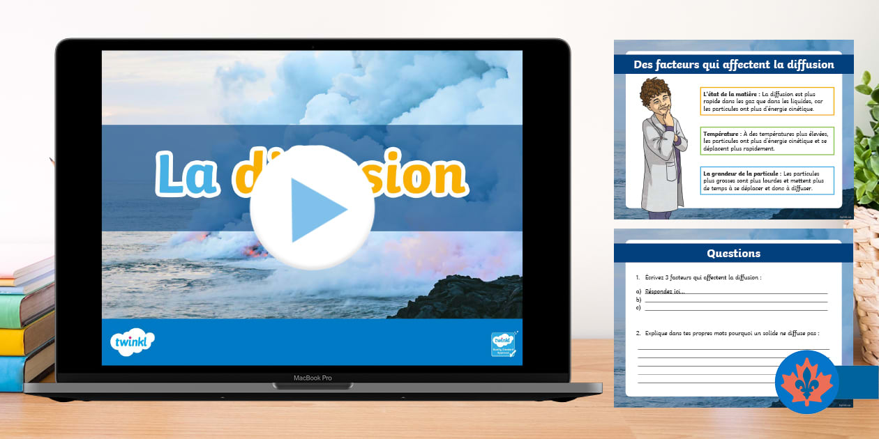 Pure Substances and Mixtures Lesson 6: Diffusion French