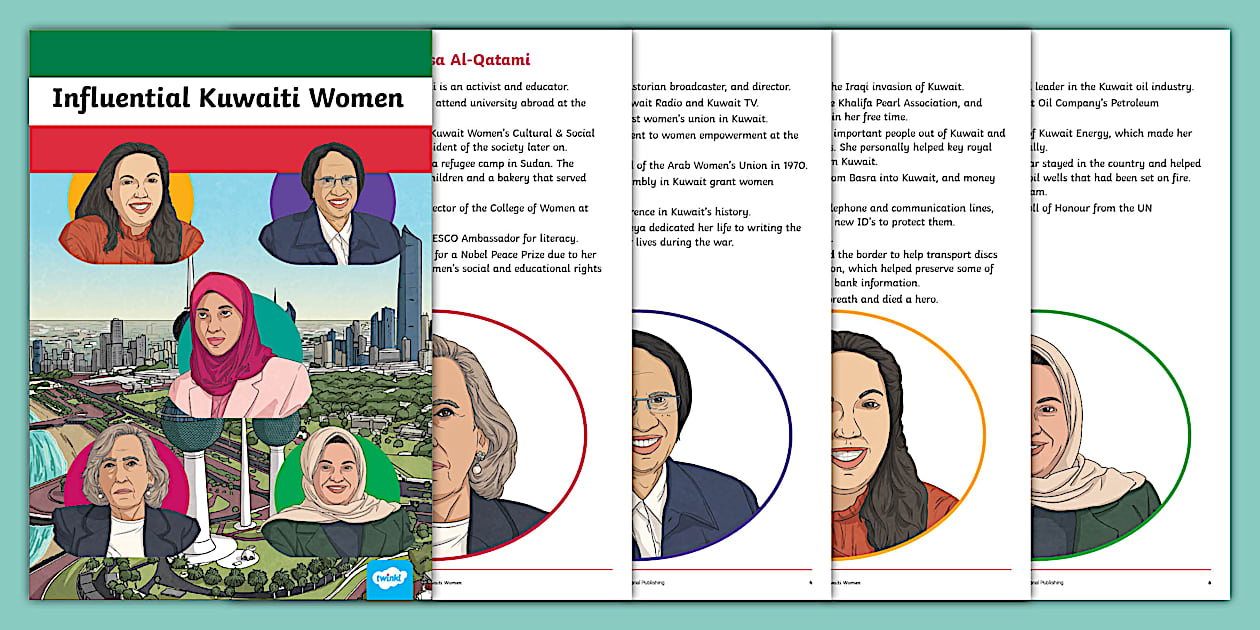 Kuwaiti Women's Day - Influential Women Booklet