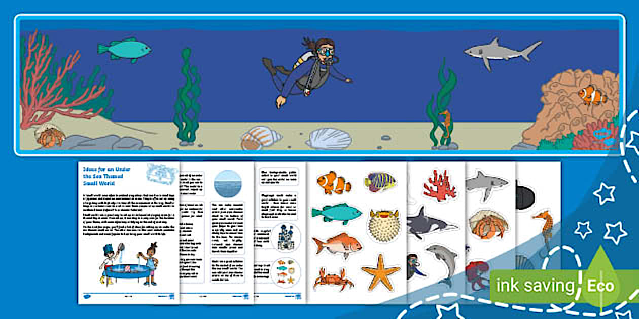 Under the Sea Small World Pack and Guide - Parents - Topics