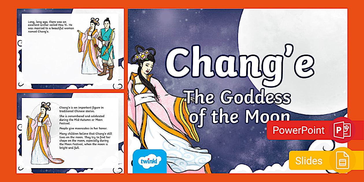 Chang'e, The Goddess of the Moon PowerPoint & Slides