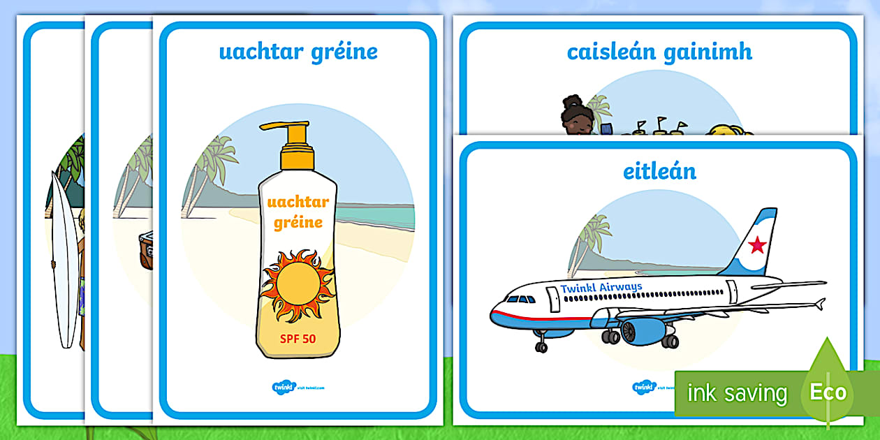 Summer Display Posters Gaeilge