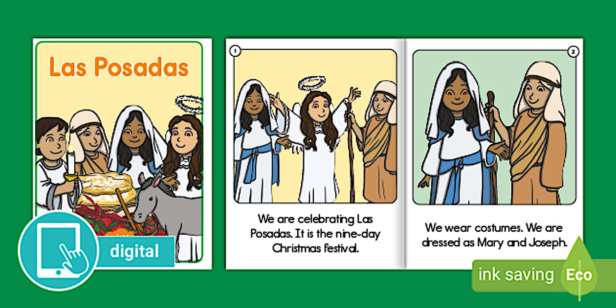 Las Posadas Emergent Reader eBook (Teacher-Made) - Twinkl
