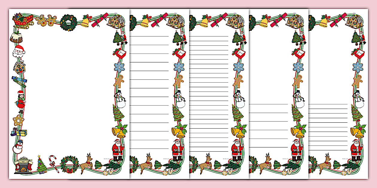 Australian Christmas Borders | A Twinkly Merry Christmas!