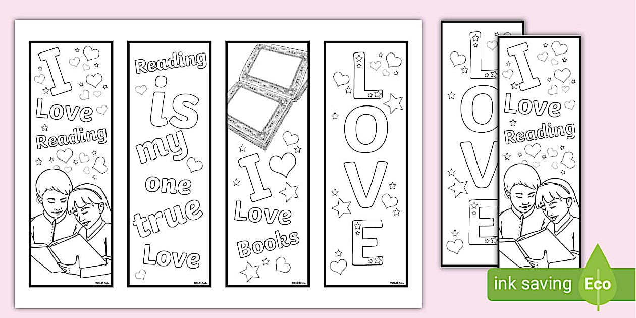 Valentine's Day Bookmarks (Hecho por educadores) - Twinkl