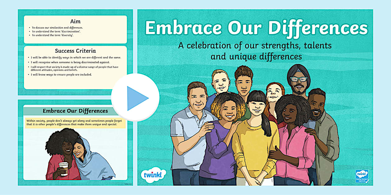 Embrace Our Differences PowerPoint | Twinkl (teacher made)