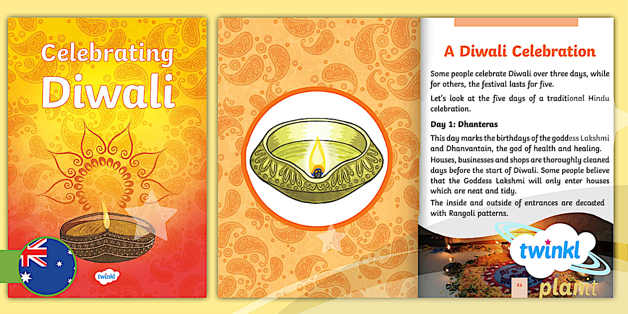Year 3 Celebrating Diwali eBook (teacher made) - Twinkl