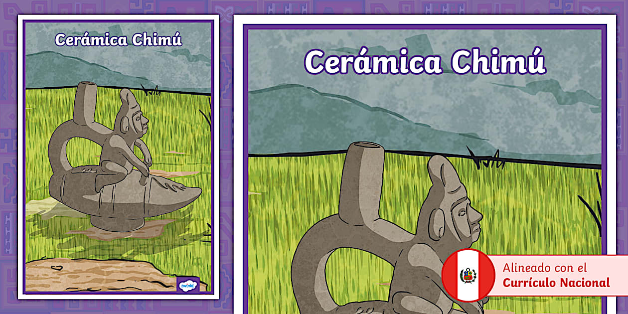 Imagen: Cerámica Chimú (teacher made) - Twinkl