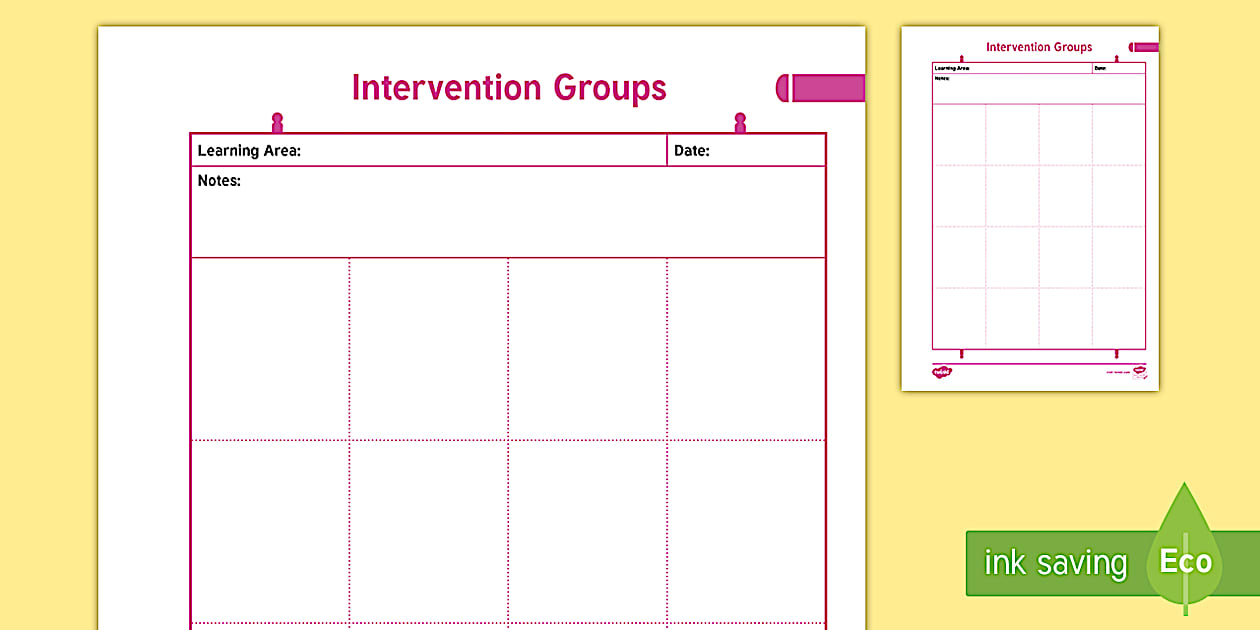 Teacher Planner Intervention Groups Overview (teacher made)