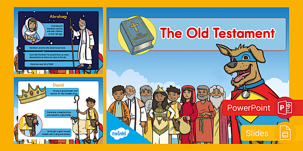 VBS: Old Testament Heroes PowerPoint & Google Slides