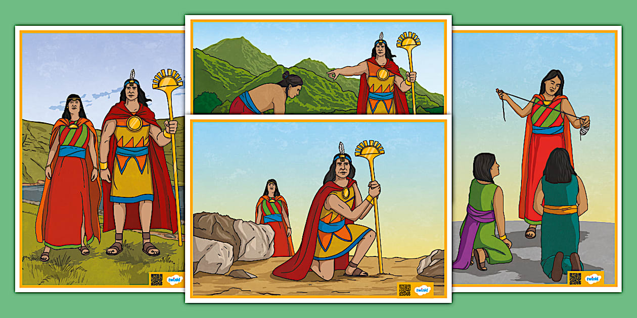 Imágenes de Manco Cápac y Mama Ocllo | Materiales Educativos