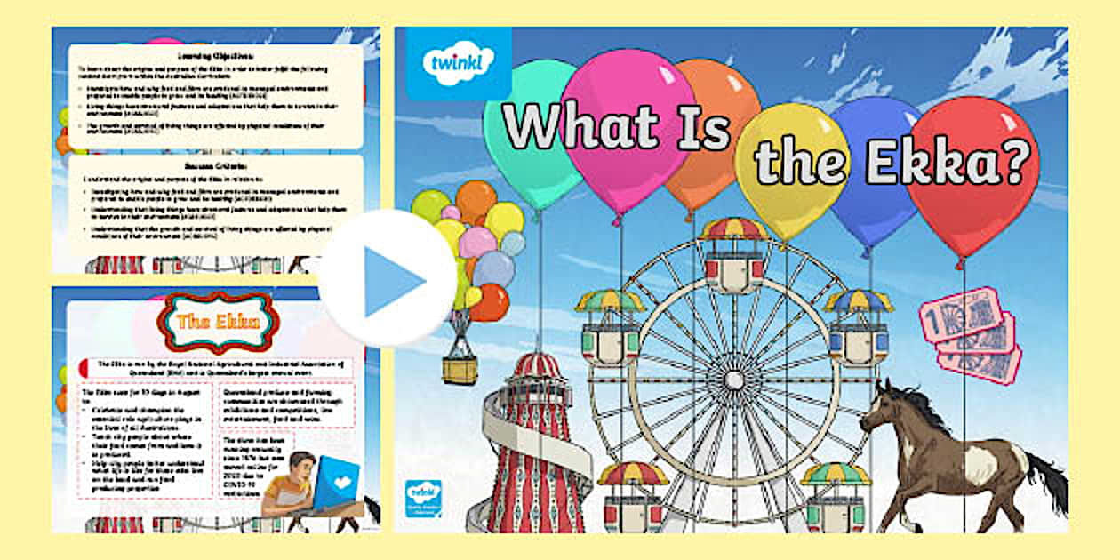 What is the EKKA Powerpoint (teacher made) - Twinkl