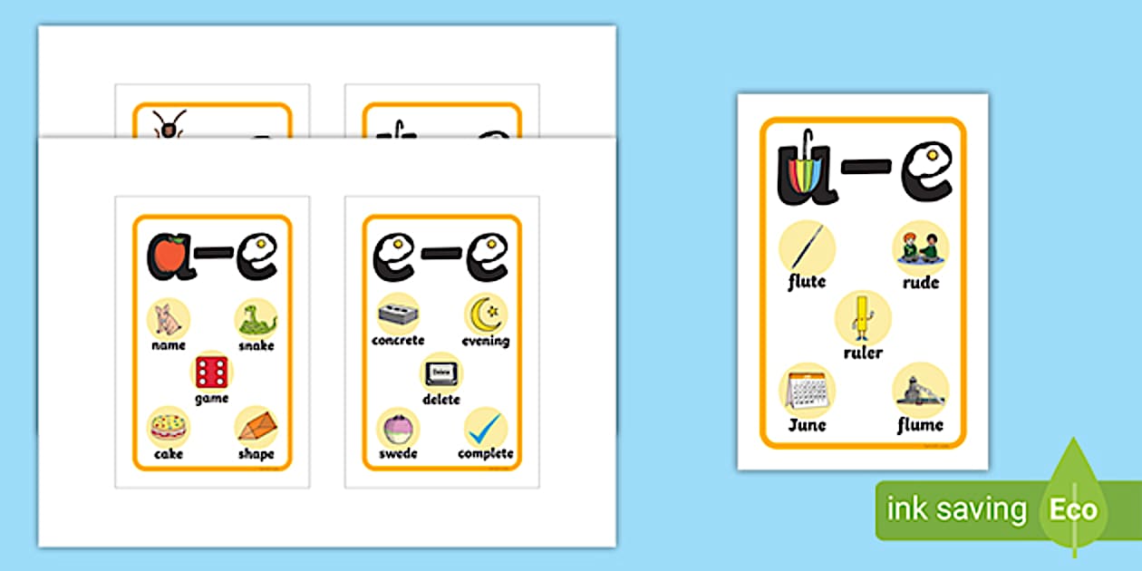 Phase 5 Split Digraph Phonics IKEA Tolsby/Fiestad Frame