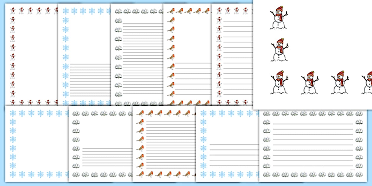Winter Border | Twinkl Resources (teacher made) - Twinkl