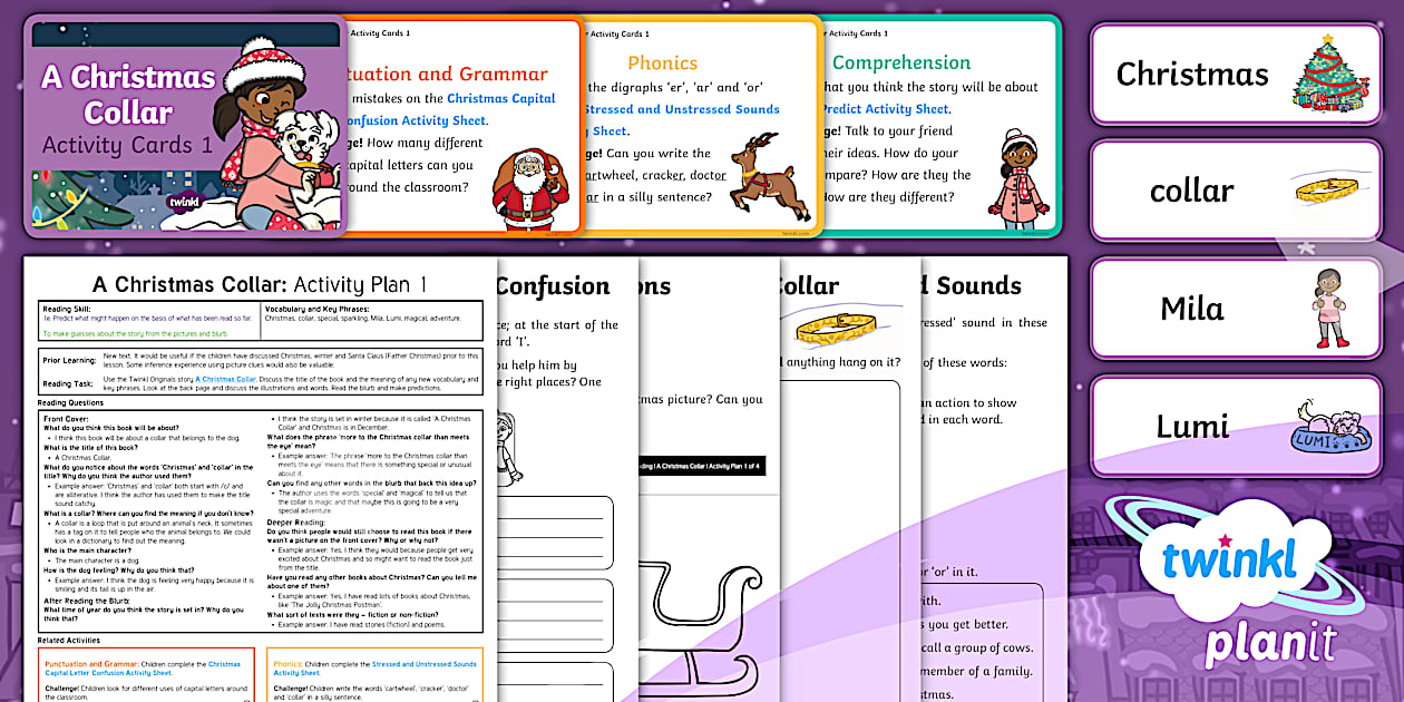 A Christmas Collar Guided Reading | A Christmas Short Story