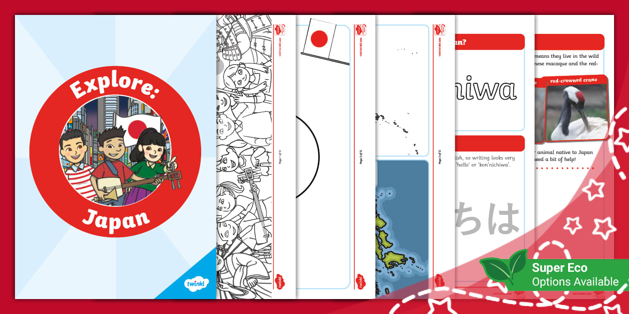 Explore: Japan Activity Booklet