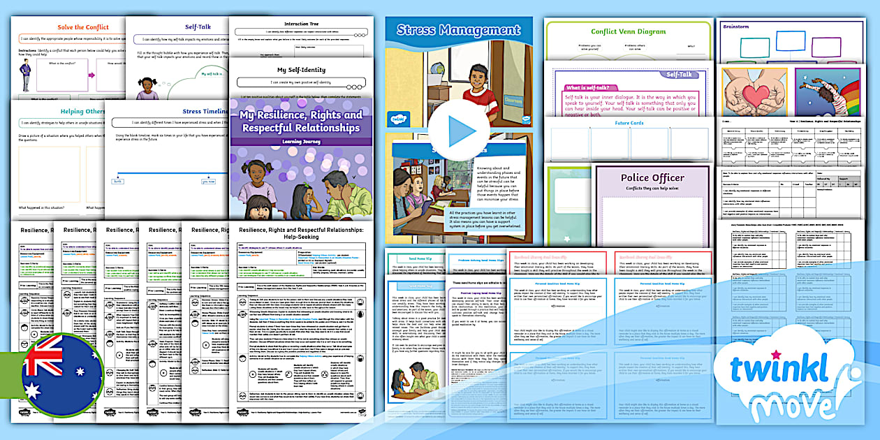 Y6 Resilience, Rights and Respectful Relationships Unit Pack