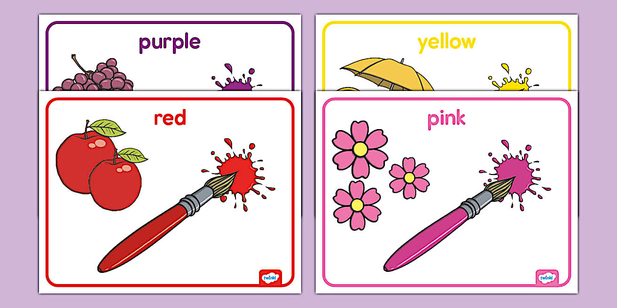 Colors Posters (teacher made) - Twinkl