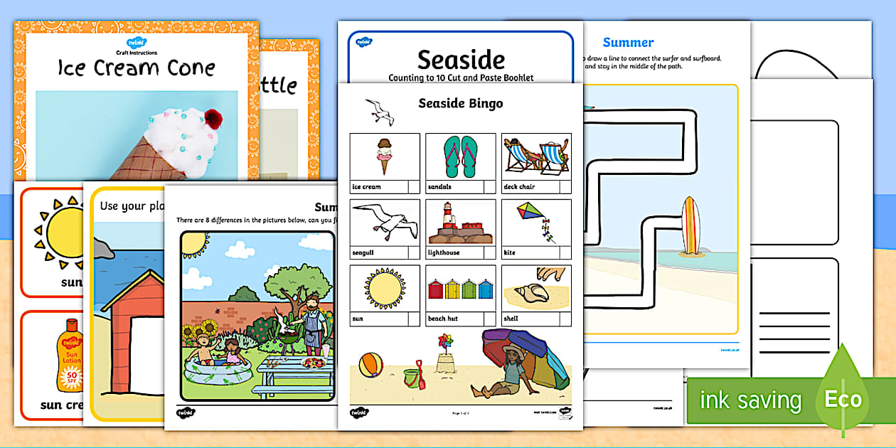 EYFS Summer Activities Pack - Twinkl