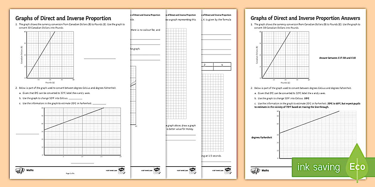 👉 Real Life Graphs Worksheet (teacher made) - Twinkl