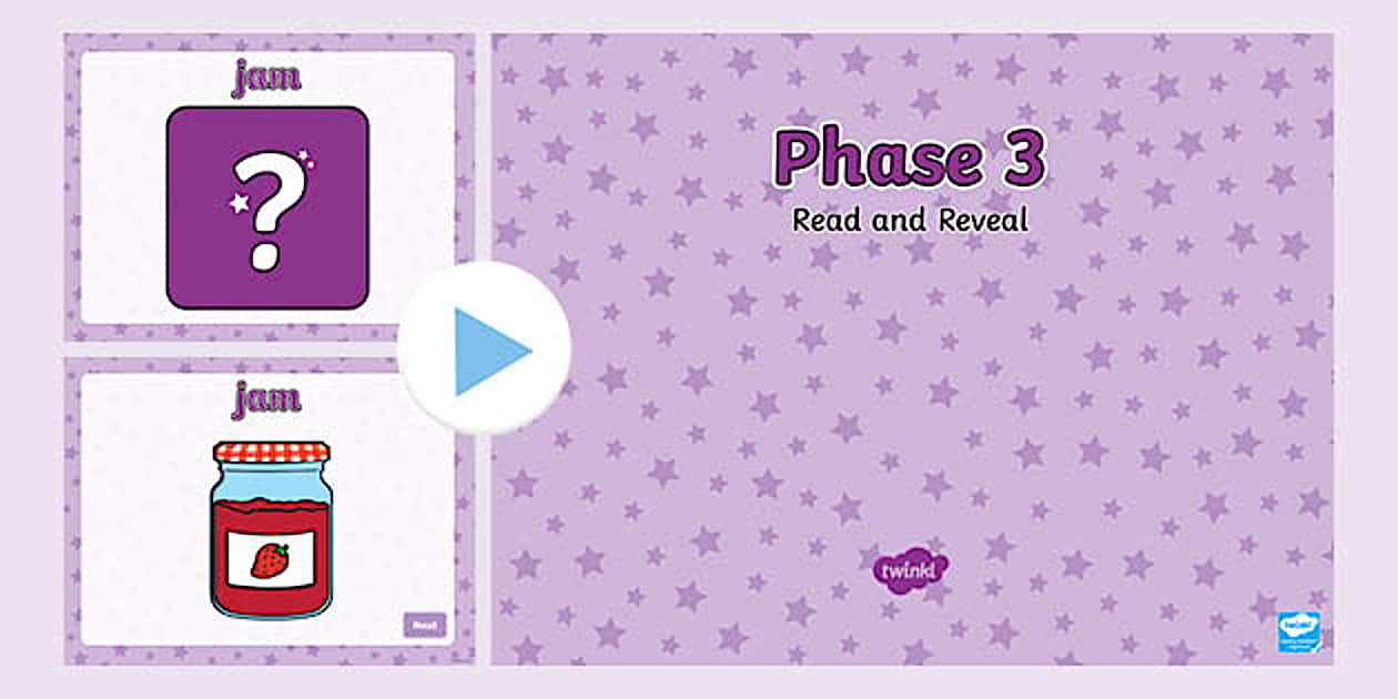 Phase 3 Read and Reveal PowerPoint (teacher made) - Twinkl