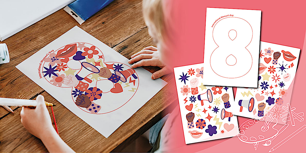 International Women’s Day Collage Activity Pack - Twinkl