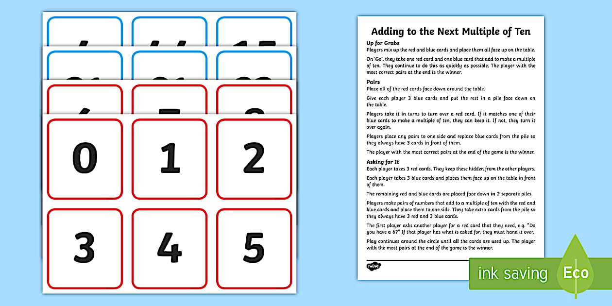 Adding Multiples of 10 Interactive Games | Primary Resources