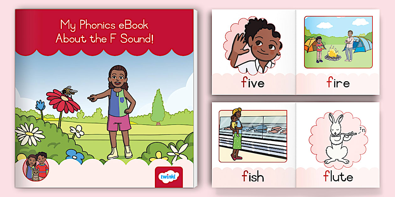 Grade R Phonics eBook: F Sound (teacher made) - Twinkl