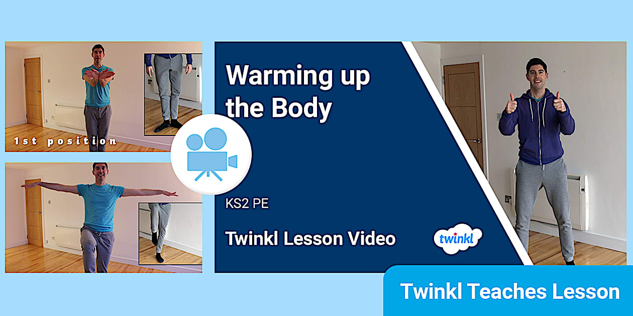 KS2 (Ages 7-11) PE: Warm-up Video Lesson (teacher made)