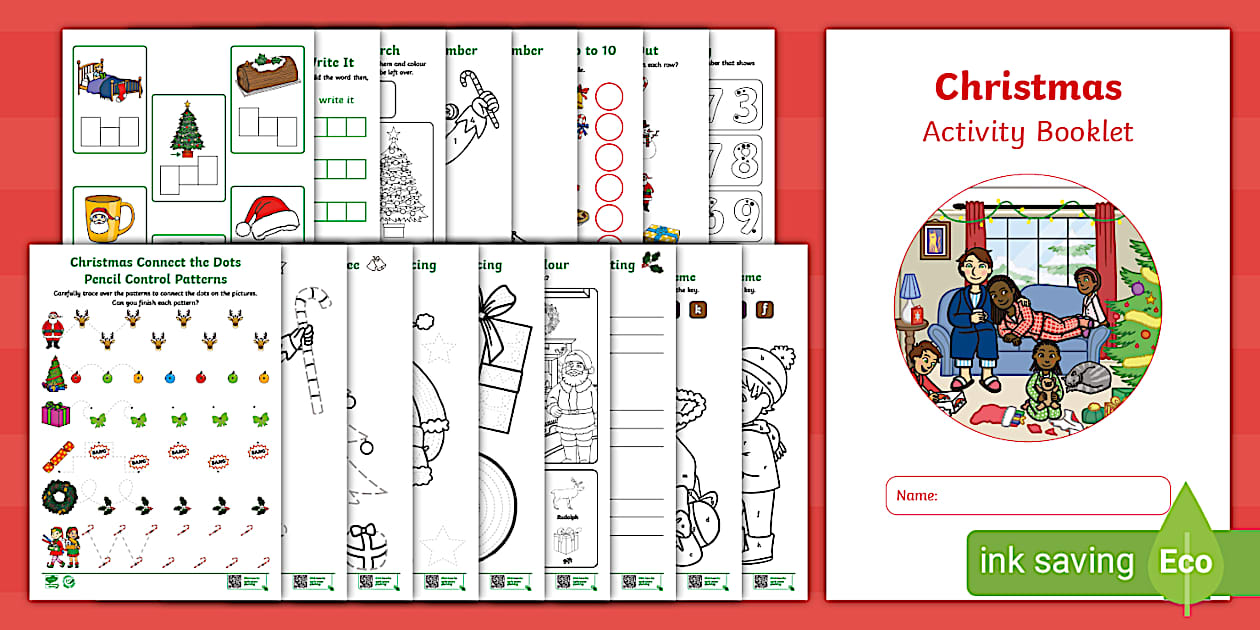 Christmas Activity Book for Kids | Primary Resources