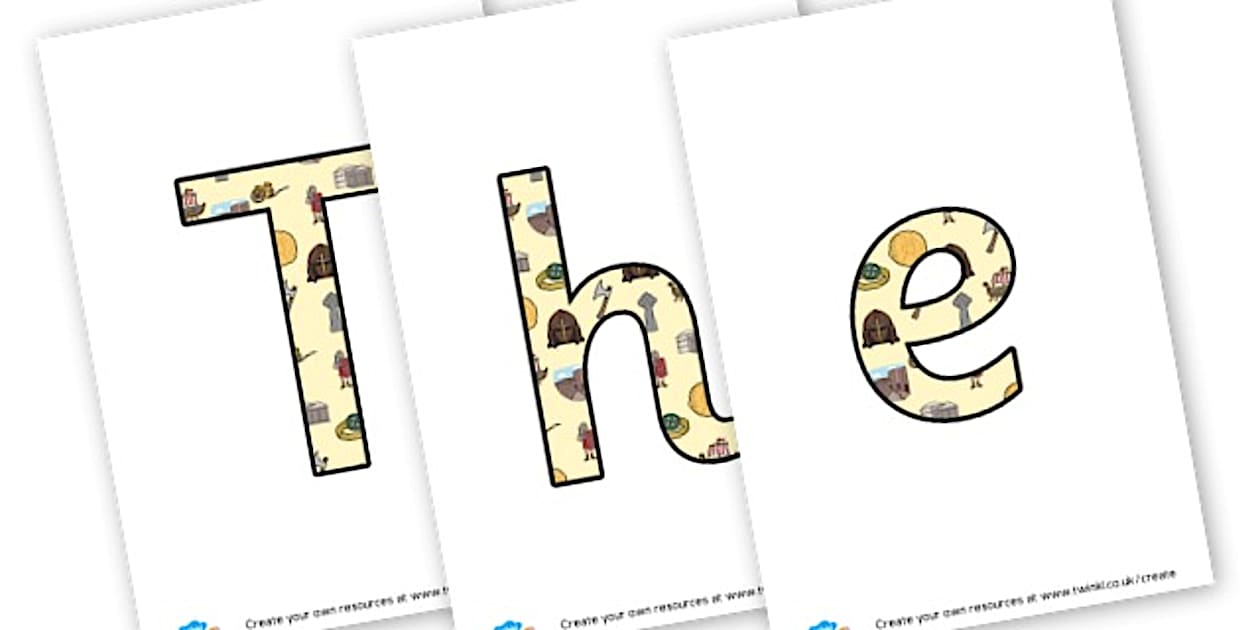 The Romans - display lettering - Twinkl