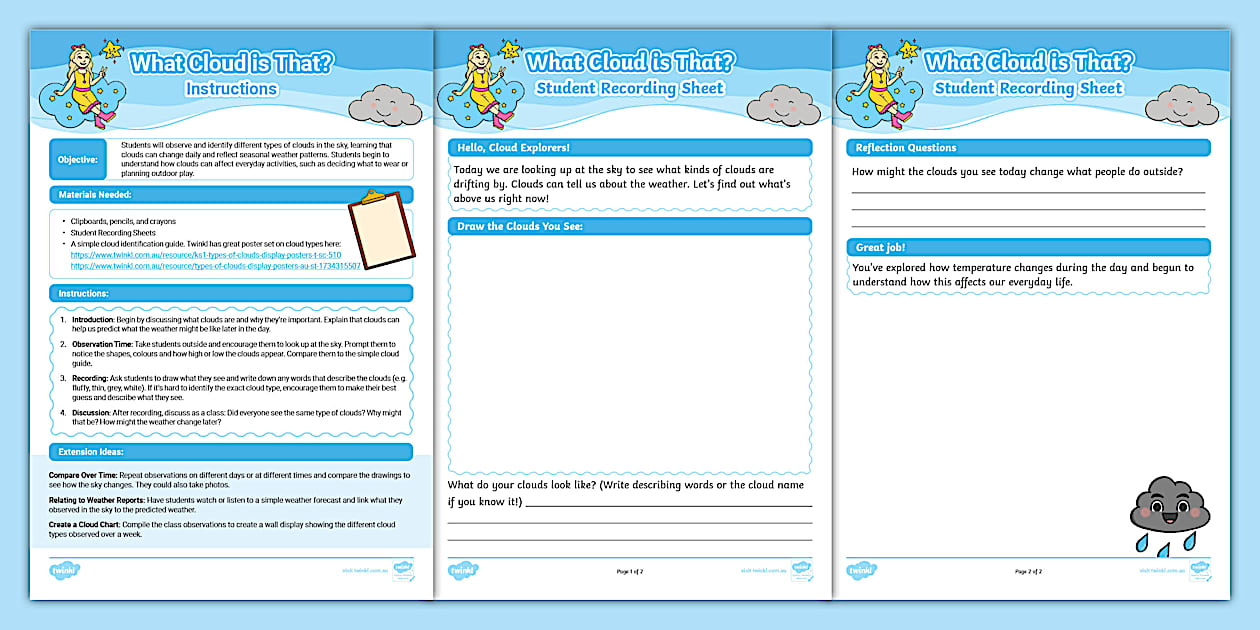 STEM Outdoors: What Cloud Is That?