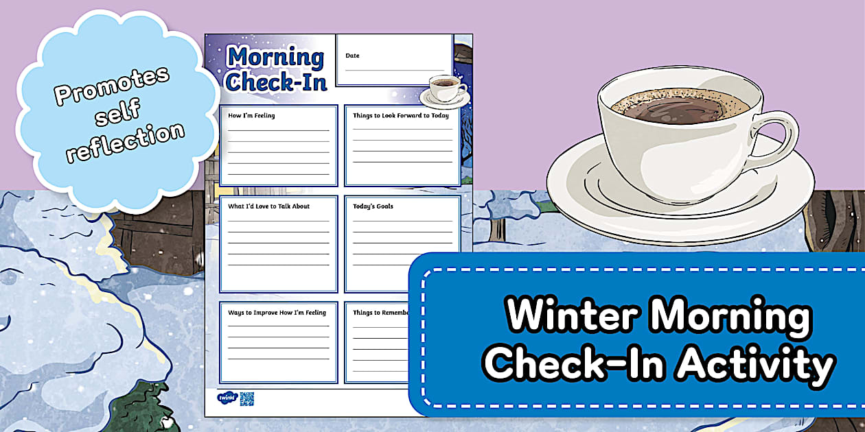 Winter Morning Check-In Activity