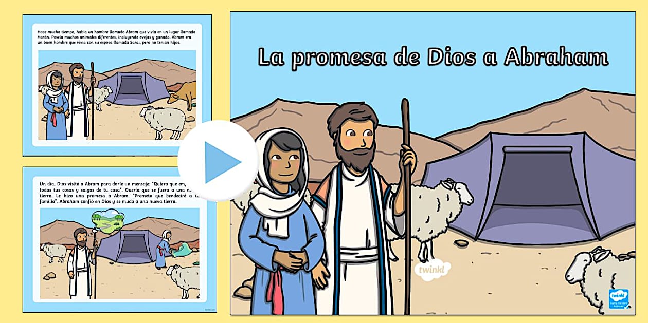 PowerPoint: La promesa de Dios a Abraham | Twinkl - Twinkl