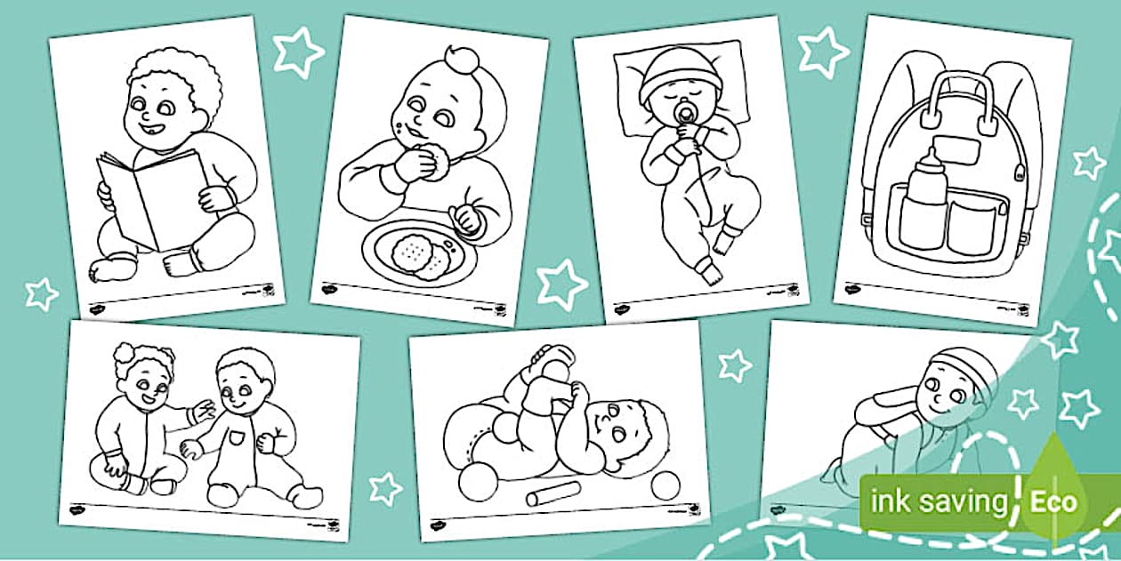 Nursery-Themed Colouring Pack (teacher made) - Twinkl