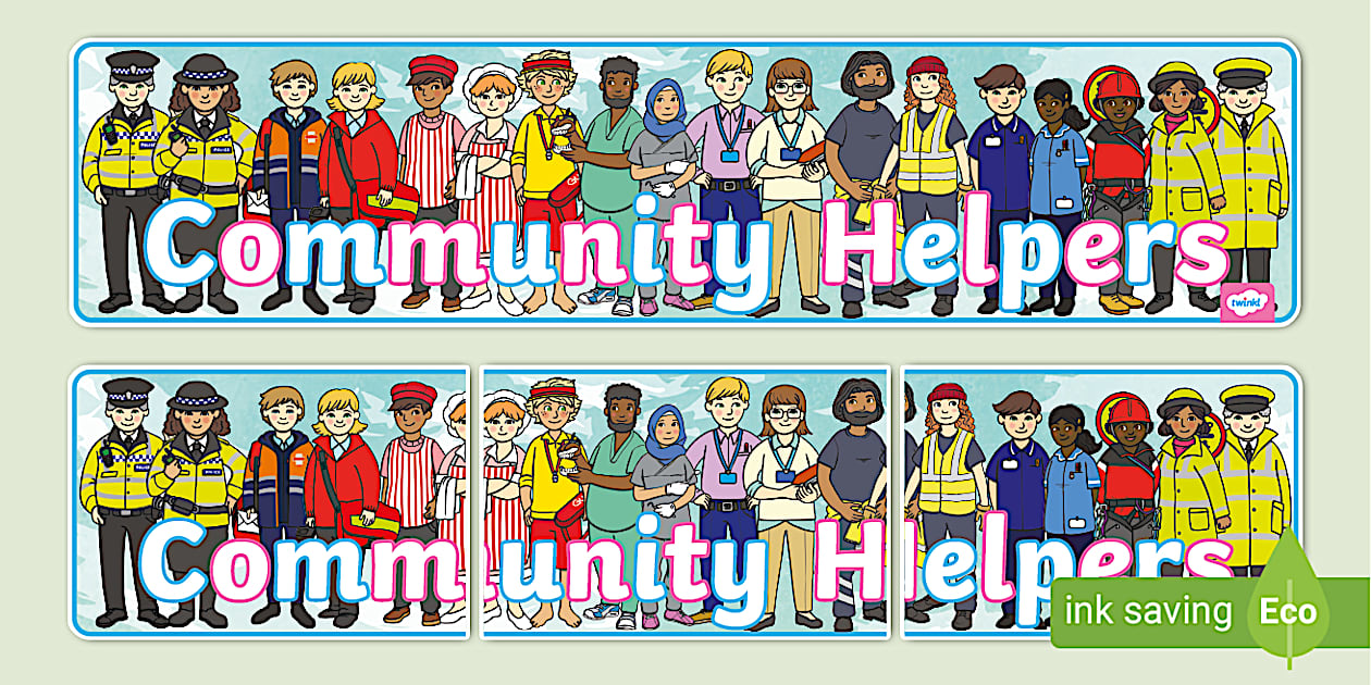 Community Helpers Banner | Twinkl Resources (teacher made)