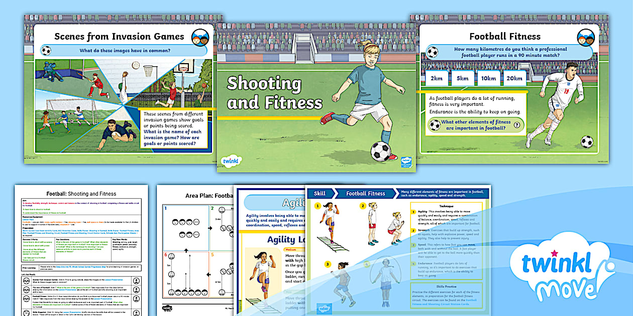 Football Shooting Lesson Plan I Year 3 Outdoor P.E. - Twinkl
