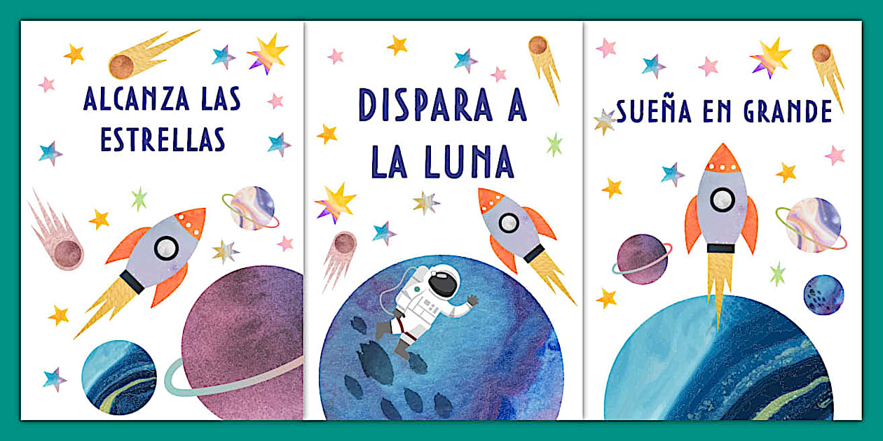 Pósters: Inspiración espacial - Twinkl Art Gallery