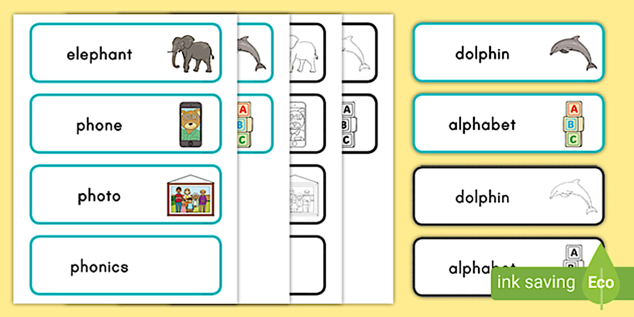 -ph Words For Kids | -ph Digraph Words | Phonics - Twinkl