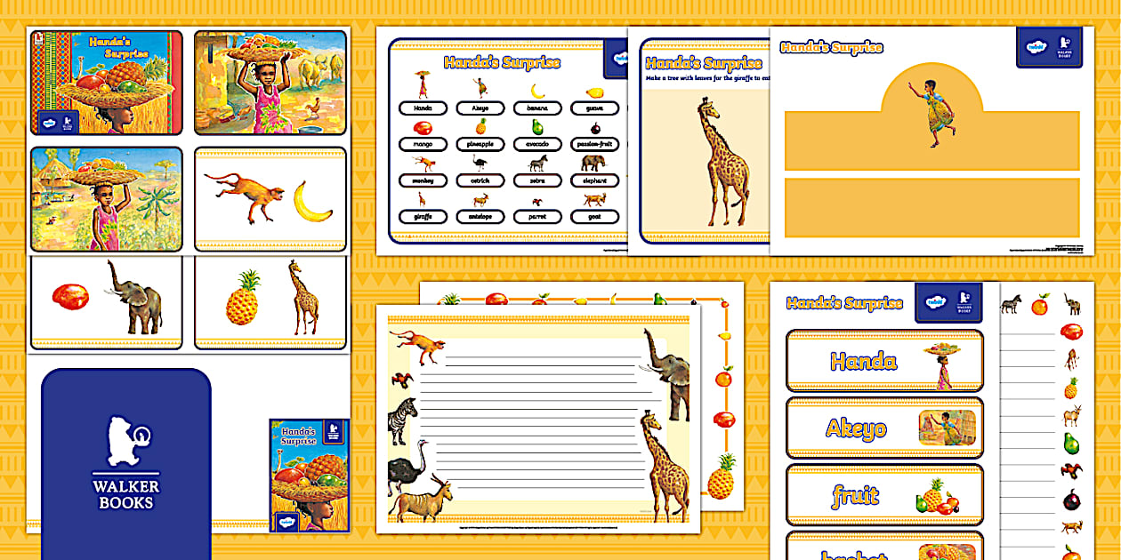 FREE! - 'Handa's Surprise' Worksheet Pack | Story Sack Resource Pack