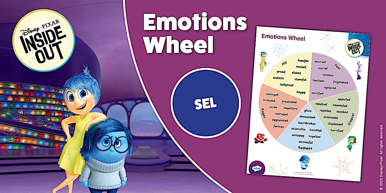 Inside Out: Emotions Wheel