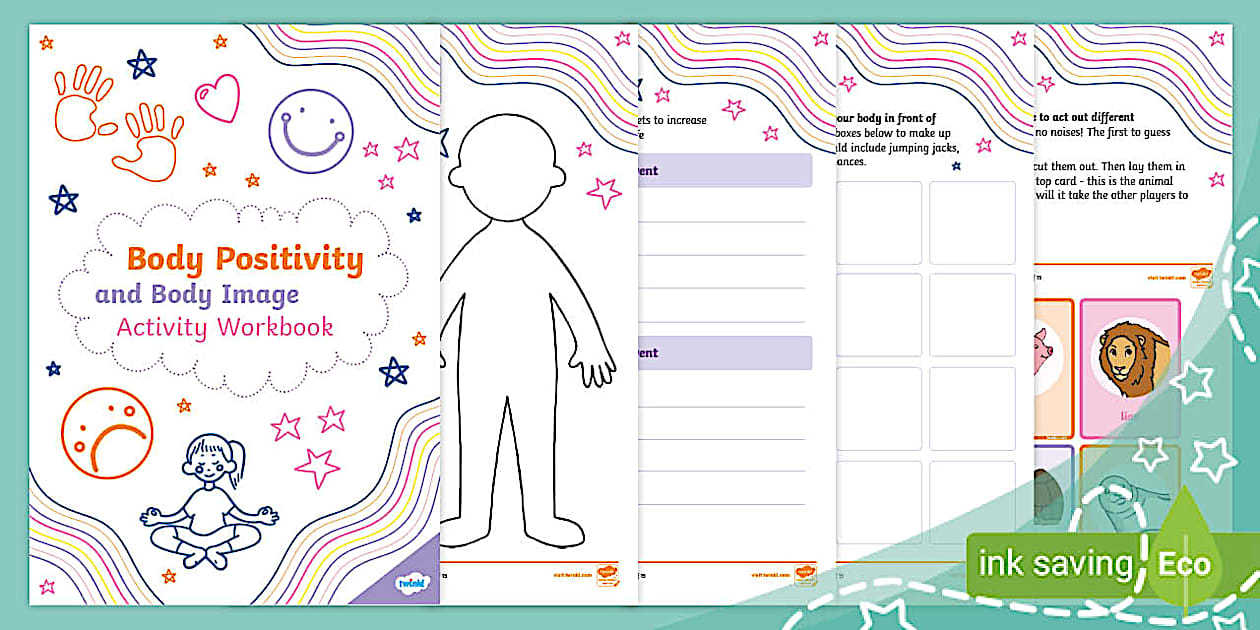 Body Positivity and Body Image Activity Workbook - Twinkl