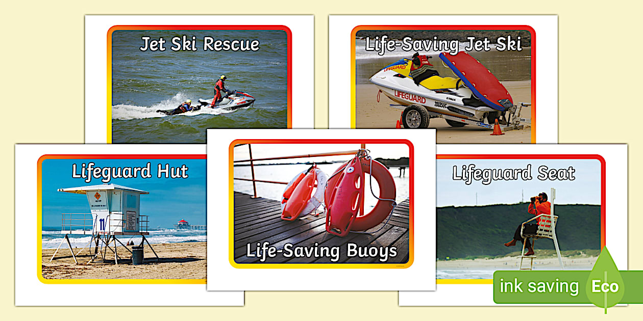 Lifeguard Photo Display Pack - KS1 - People Who Help Us