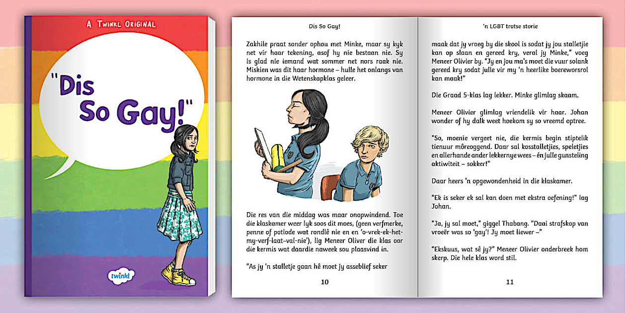 "Dis So 'Gay'!" eBoek (teacher made) - Twinkl