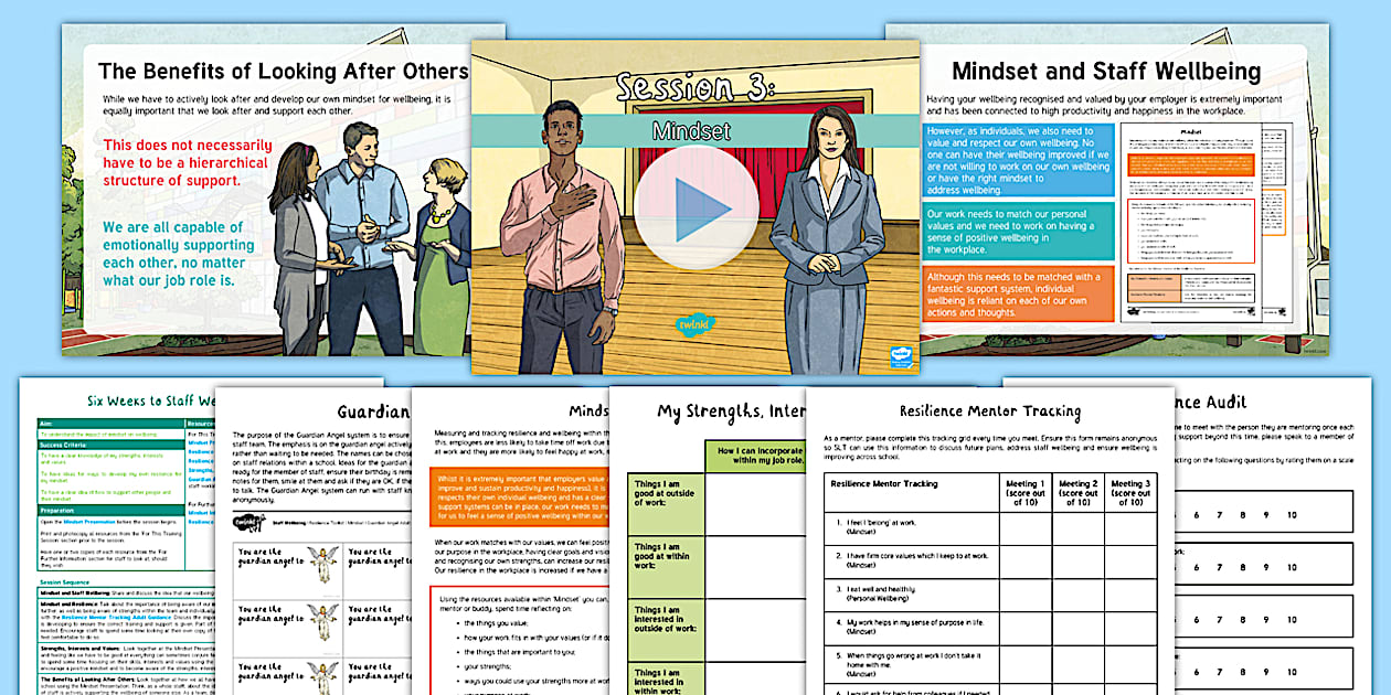 Six Weeks to Staff Wellbeing - Session 3: Mindset Guidance Pack