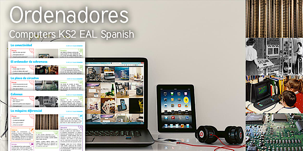 Imagine Computers KS2 Resource Pack Spanish (teacher made)