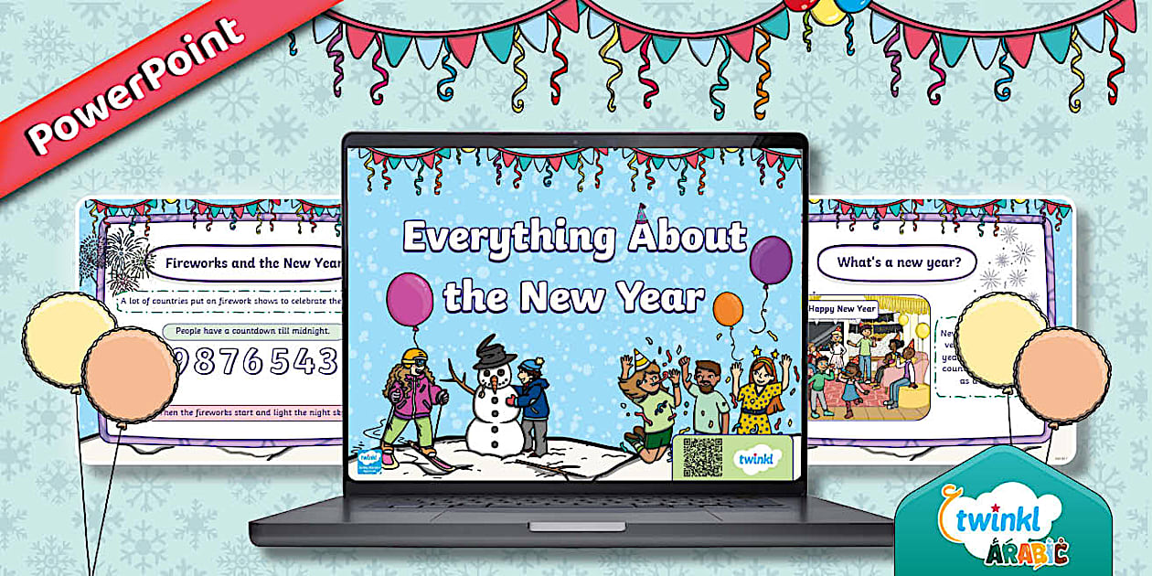 Everything About the New Year PowerPoint