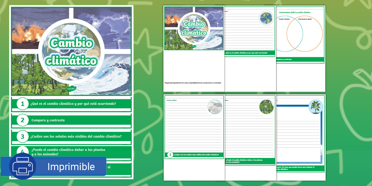 Flipbook: El cambio climático