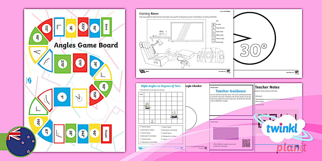 Level 3 Angles Supporting Activity Pack (professor feito)