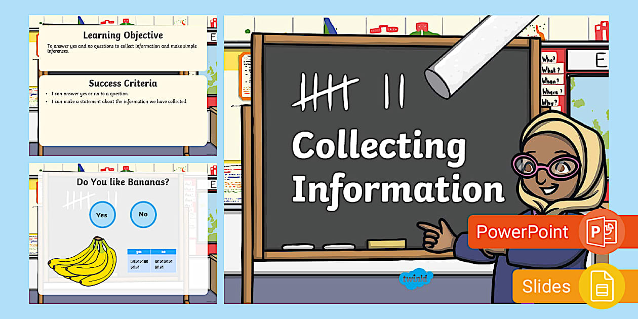 Collecting Data PowerPoint (teacher made) - Twinkl