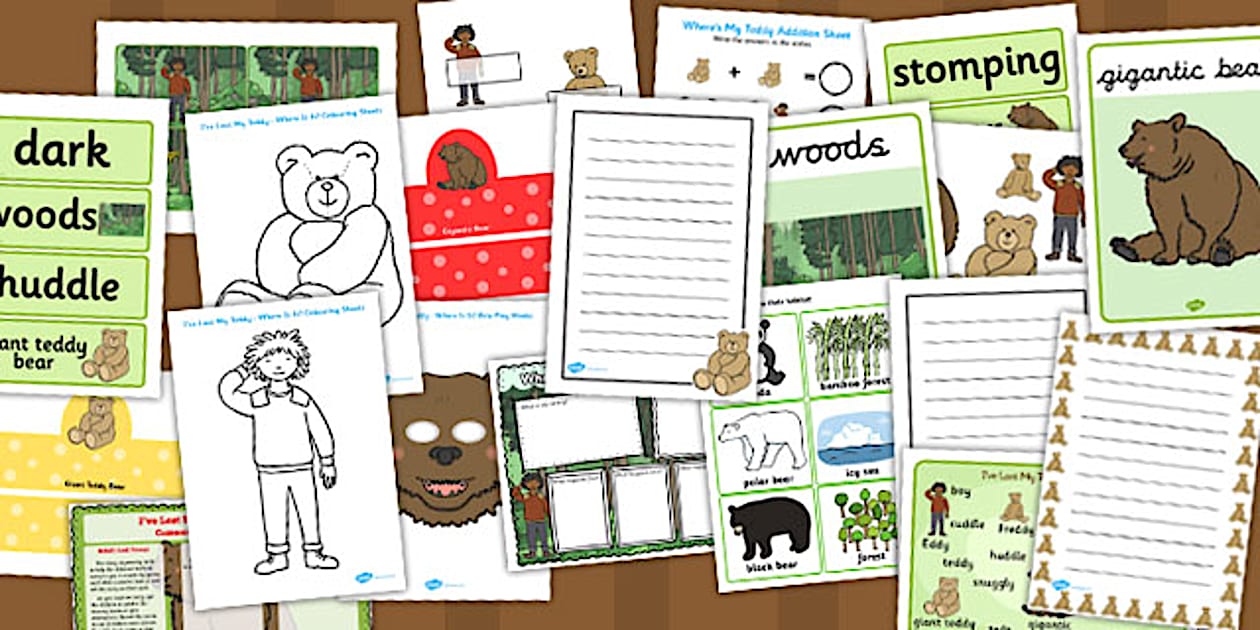 I've Lost My Teddy! Where is it? Resource Pack - Twinkl